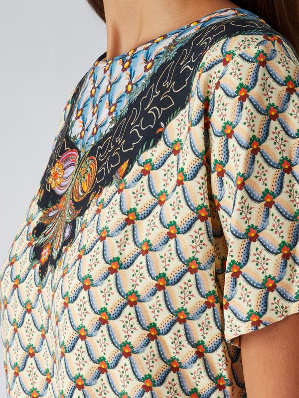 T-shirt femme Etro en cady Panna-Avion | Caposerio.com