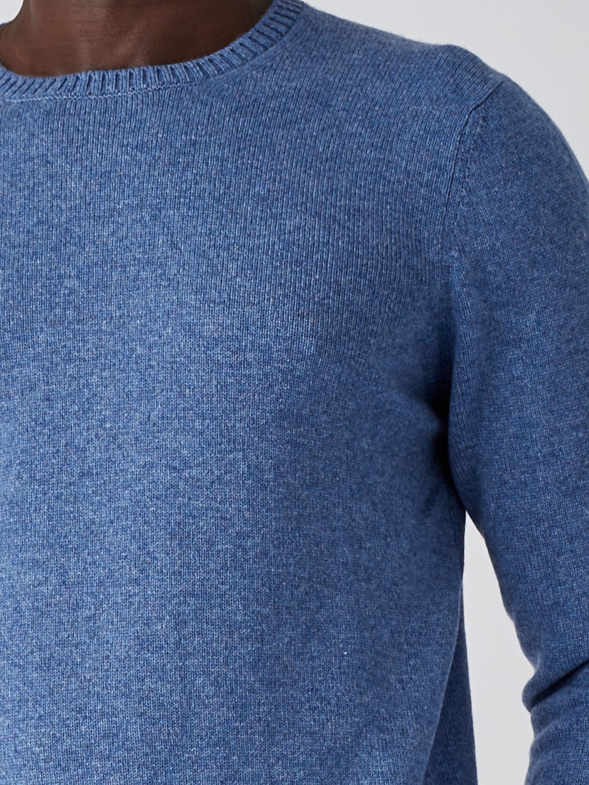 Pull col rond homme Gran Sasso en cachemire Avio | Caposerio.com