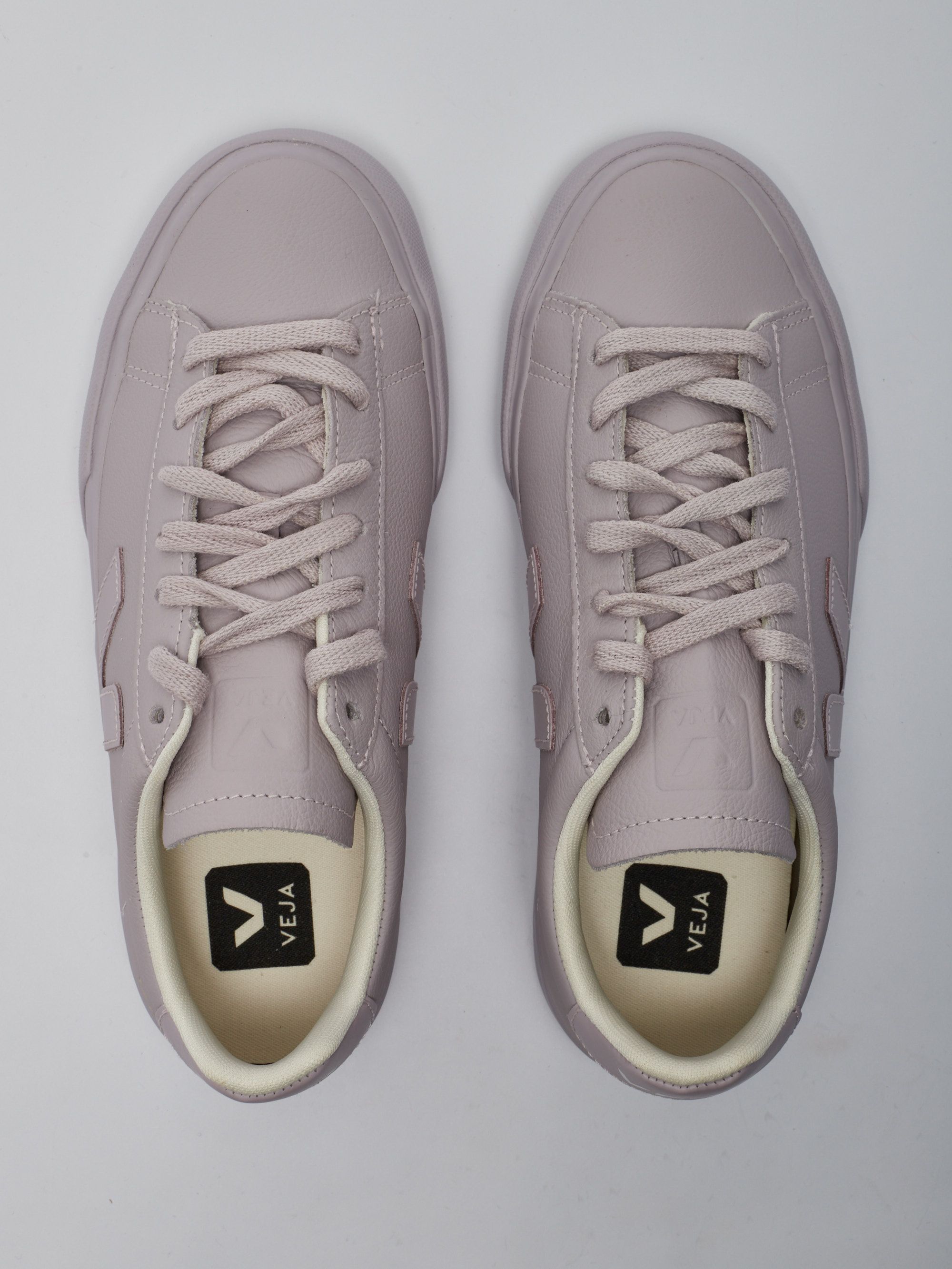 Veja Campo chromefree leather women's sneakers Wisteria | Caposerio.com