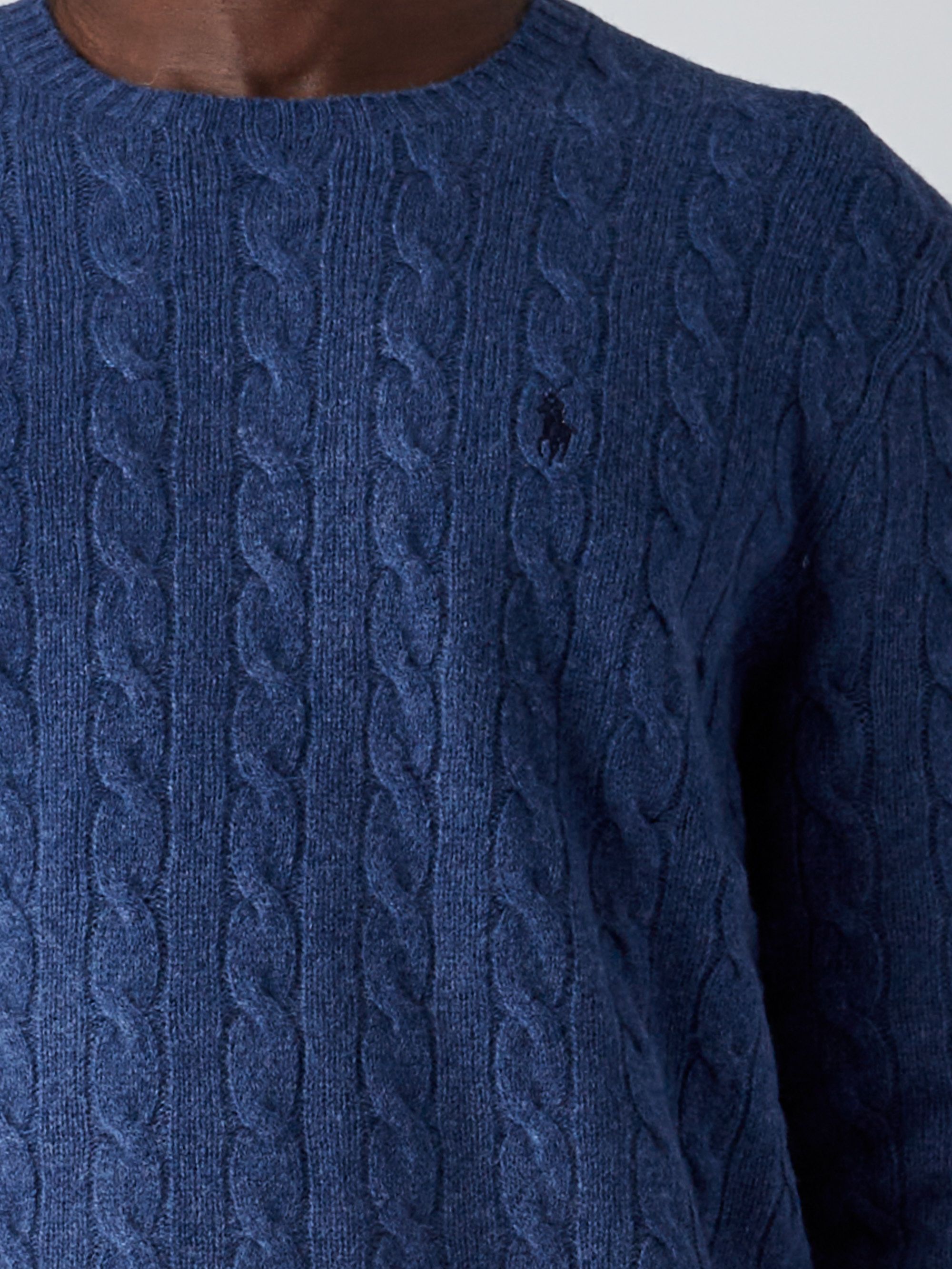 Polo Ralph Lauren Herren Pullover aus Wolle Marine | Caposerio.com