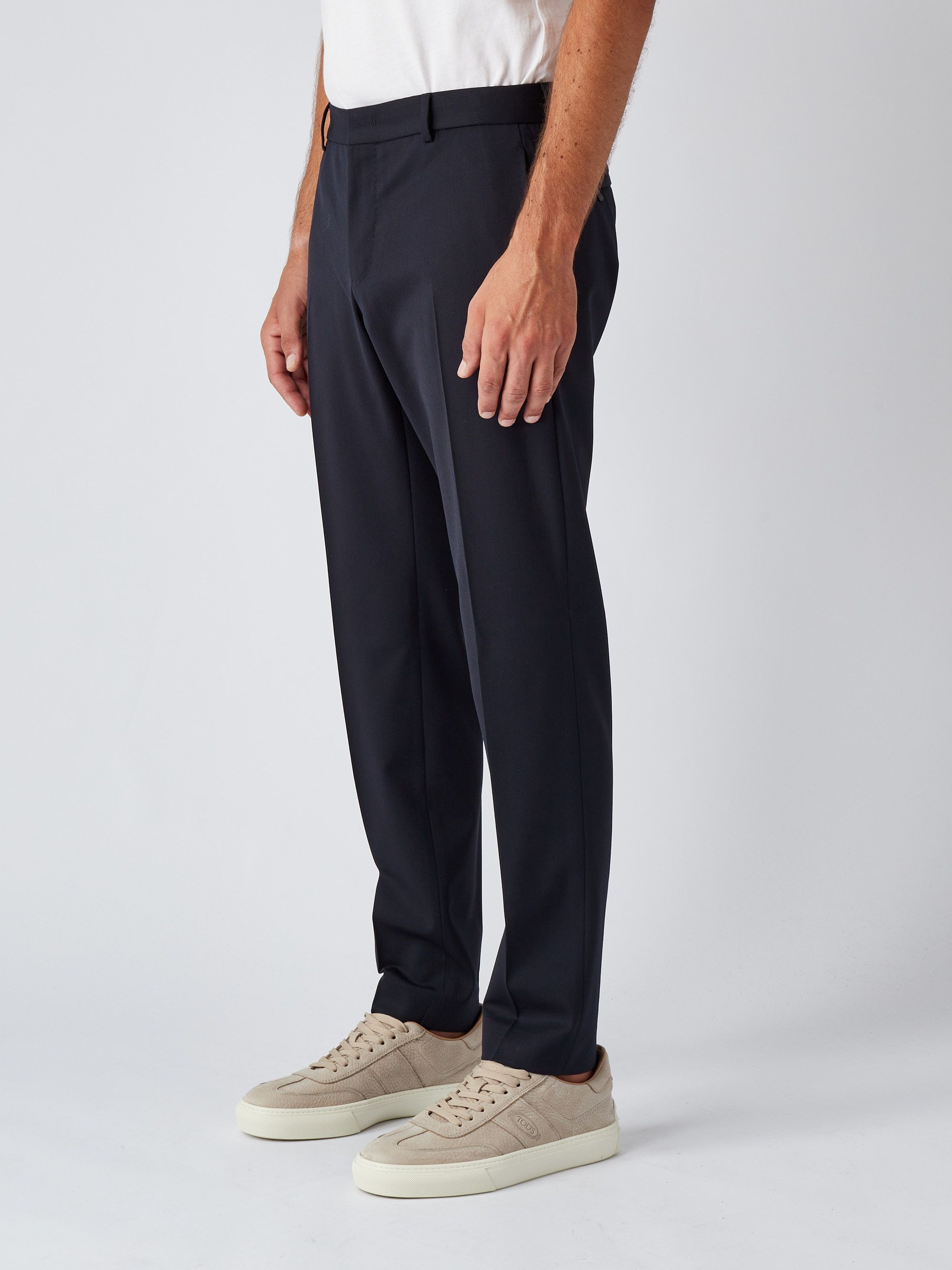 PT Torino Epsilon Active Herrenhose aus Stretch-Wollmischung Marine ...