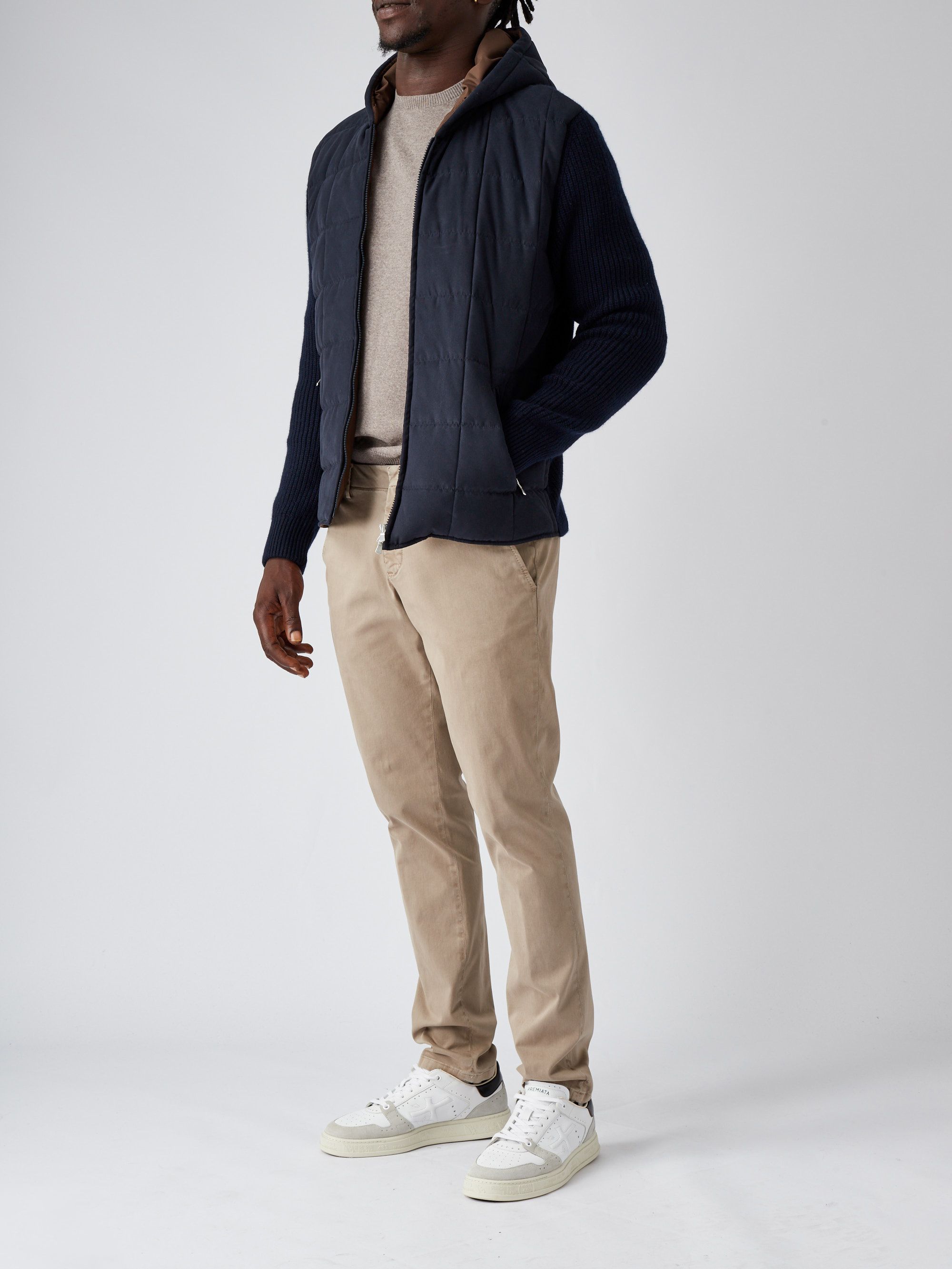 Gran Sasso men's cashmere jacket Navy | Caposerio.com