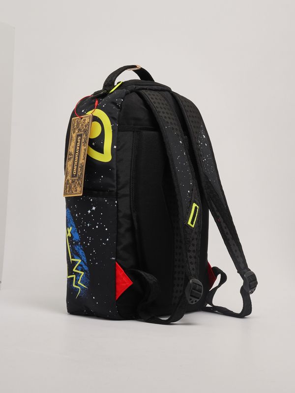 Sprayground Earth Day baby backpack 910b5936nsz Black-Royal | Caposerio.com