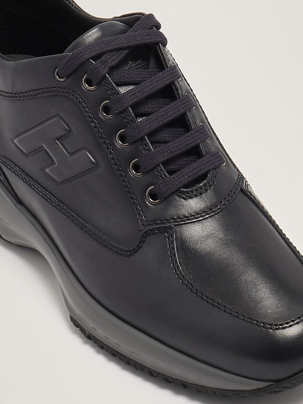 Hogan Interactive men's leather sneakers hxm00n090427x7 Navy ...
