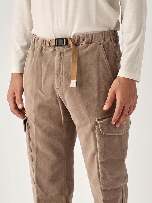 White Sand soft fustian fabric for men 24wsu55303 Dove grey | Caposerio.com