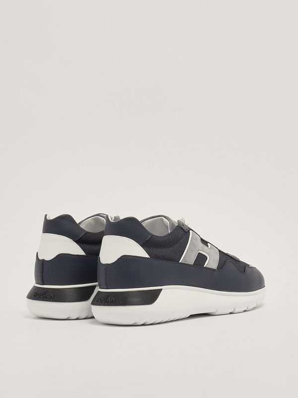 Hogan Interactive 3 men's sneakers in leather and technical mesh ...