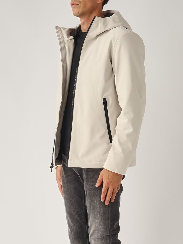 Woolrich Pacific Tech Softshell down jacket for men cfwoou1047mrut3496 ...