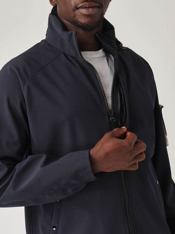 Stone Island Soft shell jacket for men - Navy | Caposerio.com