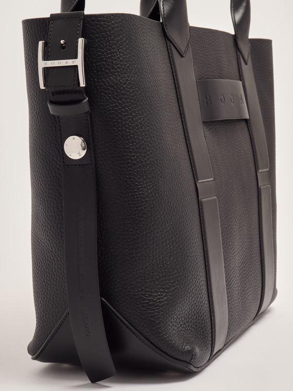 Women's Script leather bag kbw01oa0300tlz Black | Caposerio.com