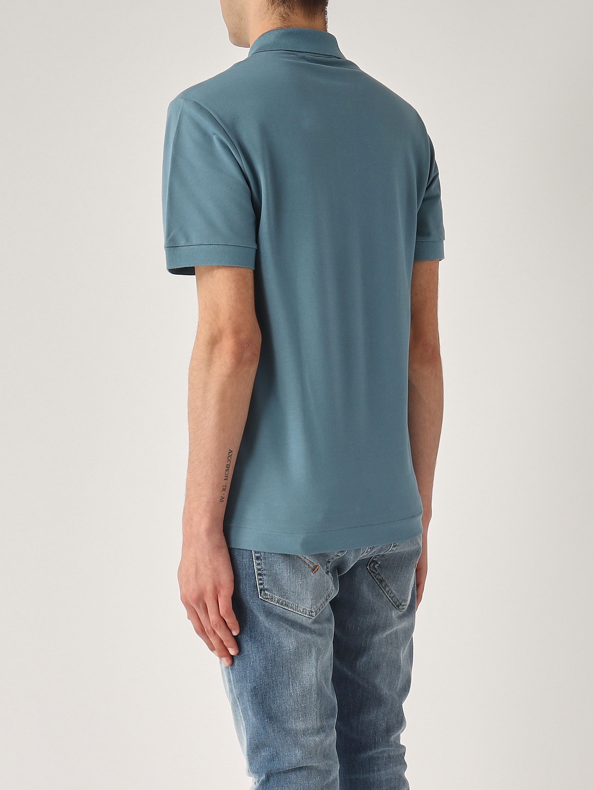 Super lightweight stretch cotton pique L12.12 polo shirt for men ph9851 Sugarloaf Paper ...