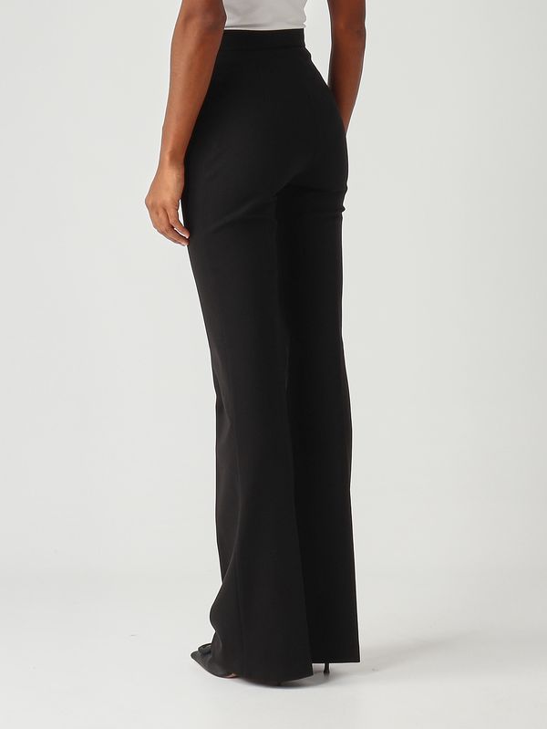 Pinko Hulka cady trousers for women - Black | Caposerio.com