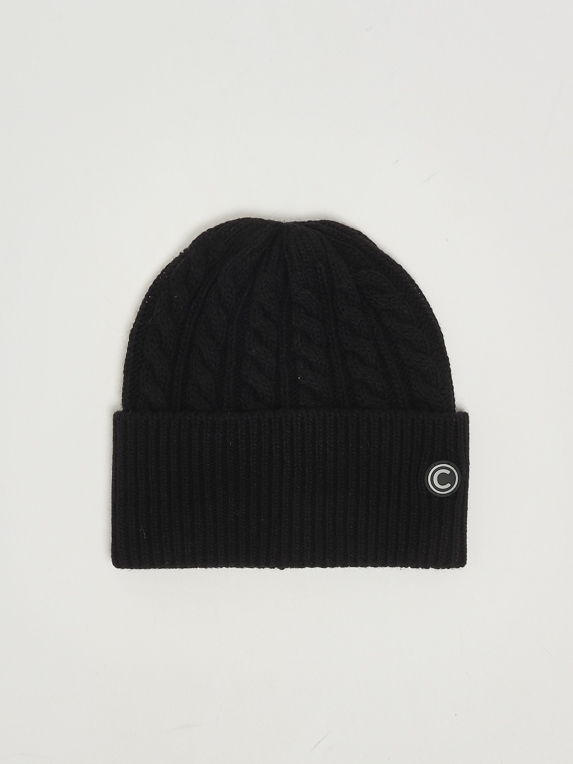 Chapeau femme en mélange de laine et d'alpaga 5060r6xu Noir | Caposerio.com