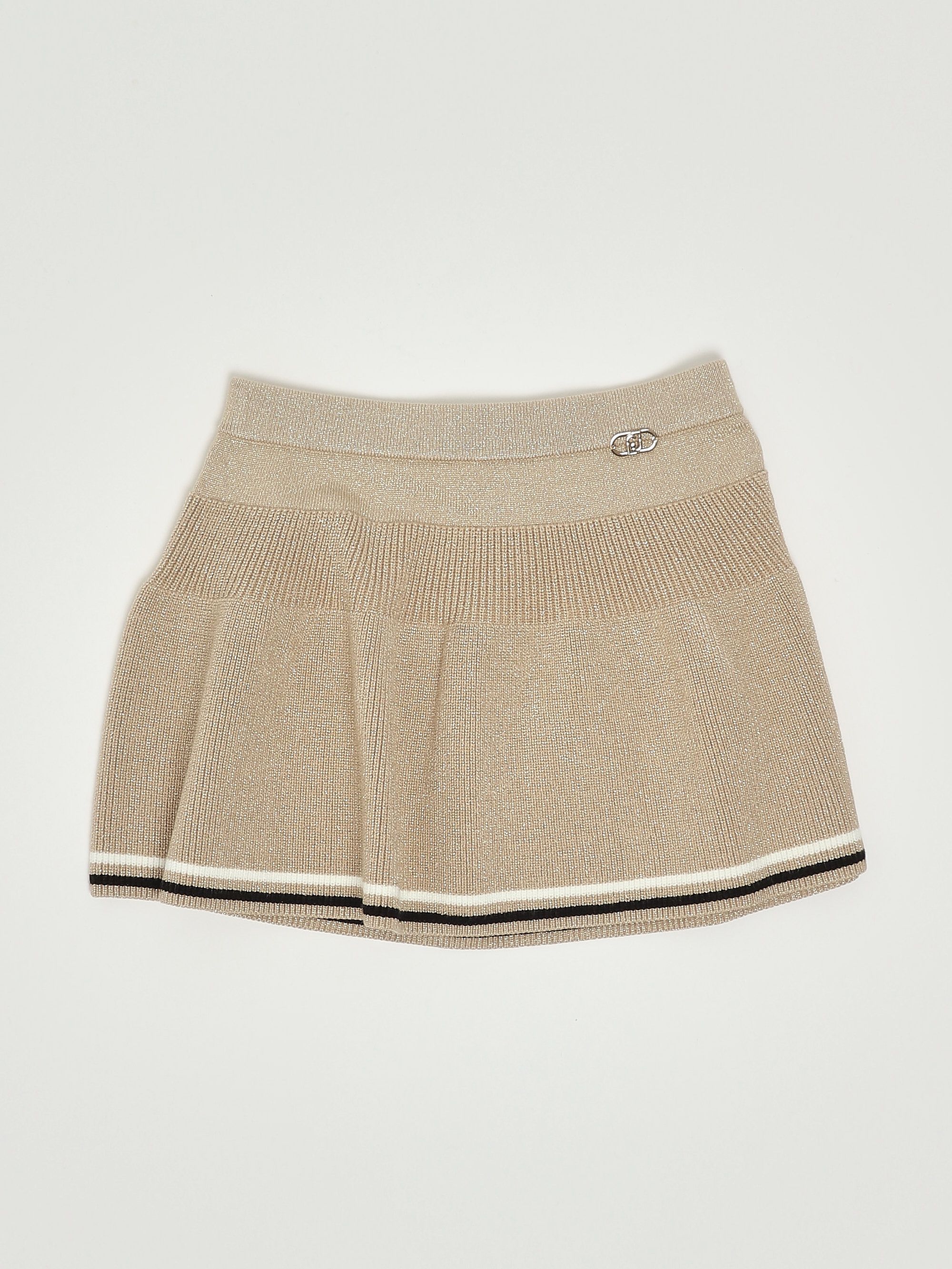 Stretch-Rock aus Viskosemischung für Mädchen kf5026ma12p Gold ...