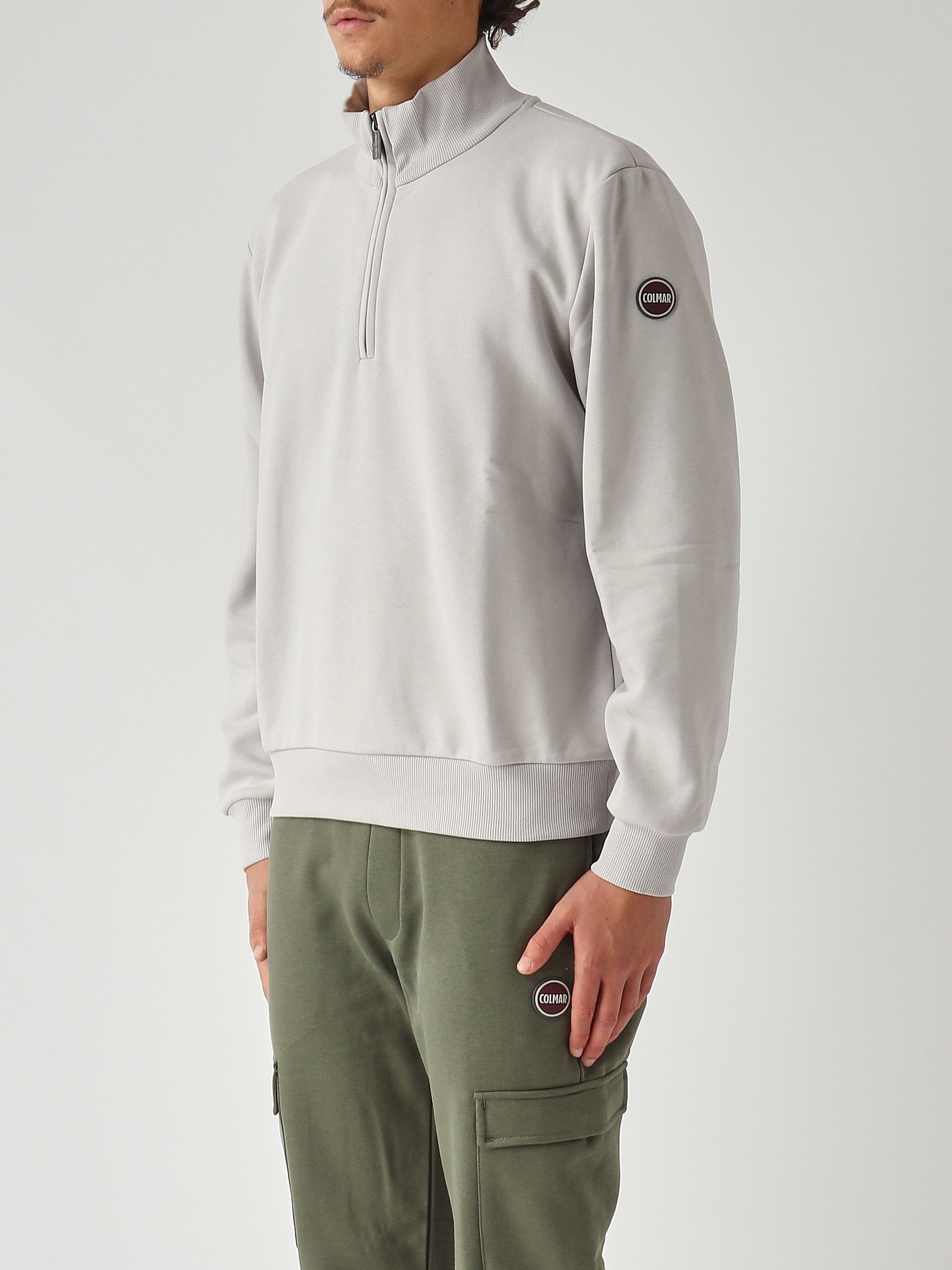 Men's cotton-blend sweatshirt 6255r1wx Ice | Caposerio.com