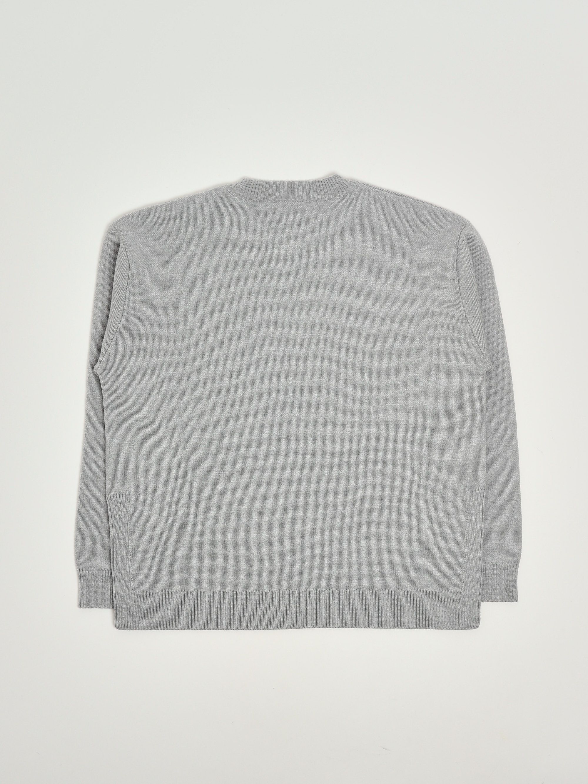 Kinderpullover aus Wolle jug192auku Grau meliert | Caposerio.com