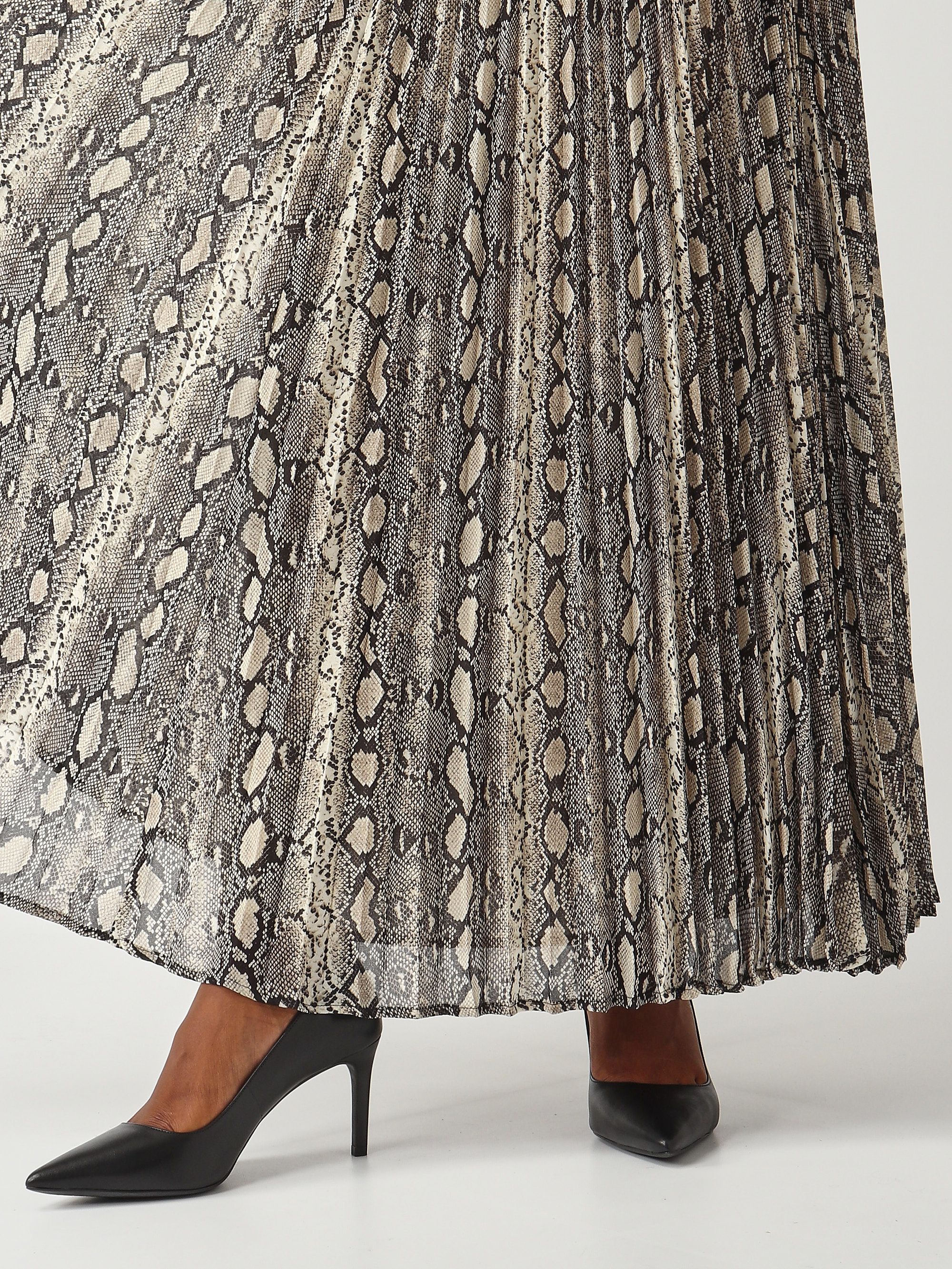 Michael Kors Jupe en crêpe pour femme - Python | Caposerio.com