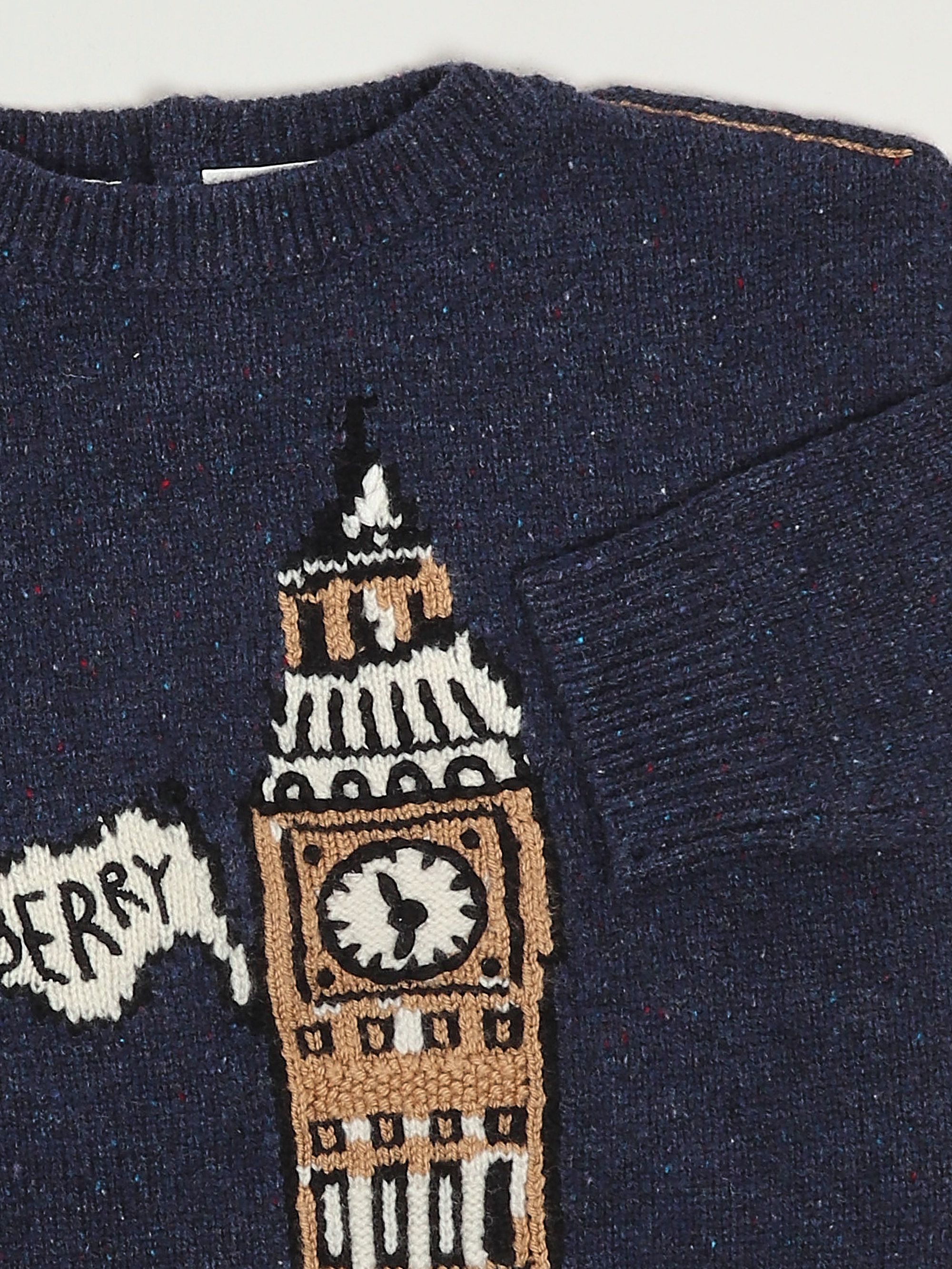 Maglia neonato in lana 8112586 Blu | Caposerio.com