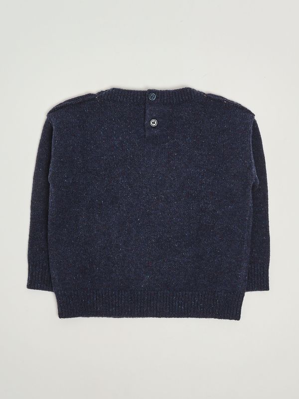 Maglia neonato in lana 8112586 Blu | Caposerio.com