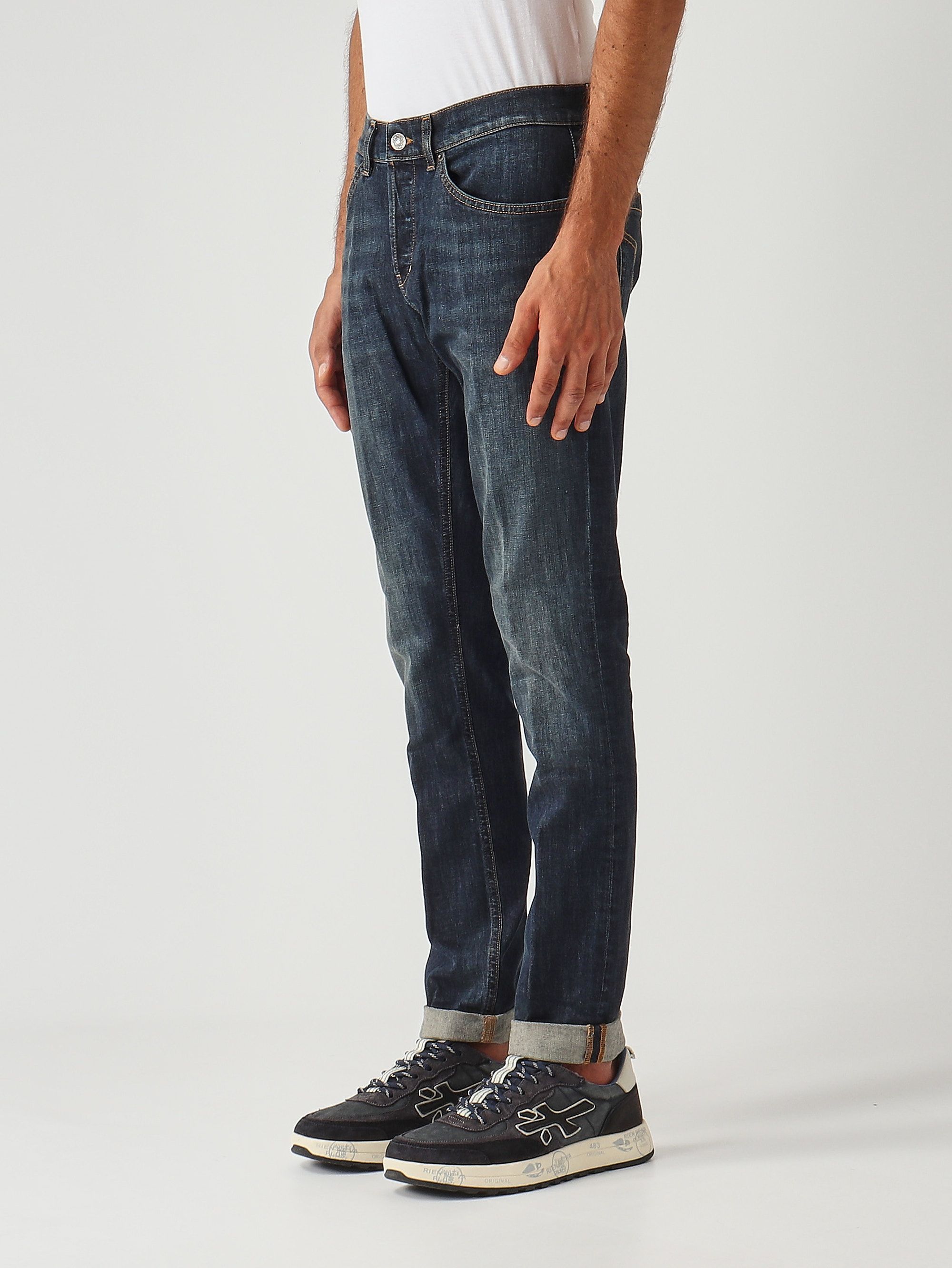 George skinny fit 11.5 OZ stretch denim jeans for men up232ds0257ulh2du ...