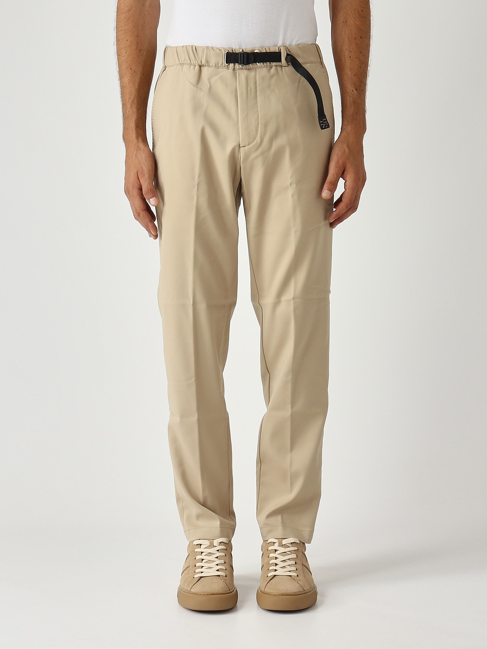 Greg men's stretch cotton blend pants 25wsu6667 Beige | Caposerio.com