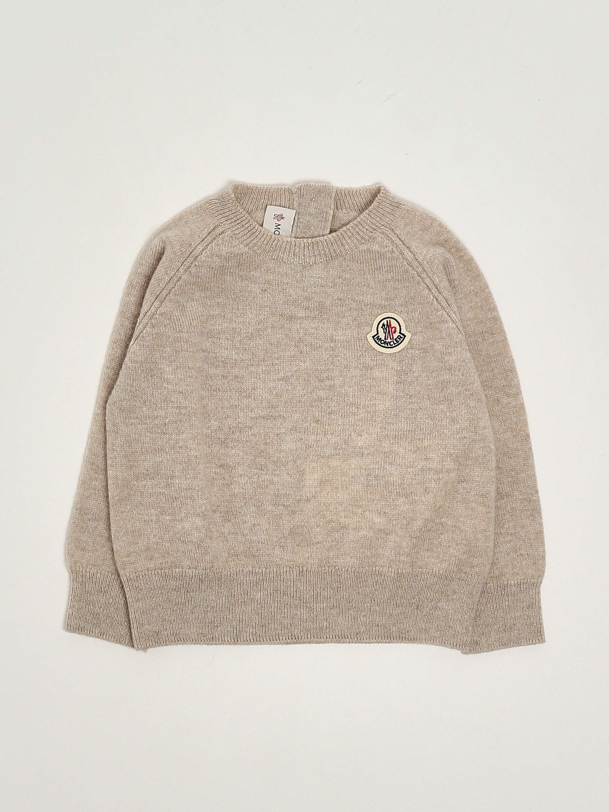 Moncler Boy's cashmere sweater - Beige | Caposerio.com