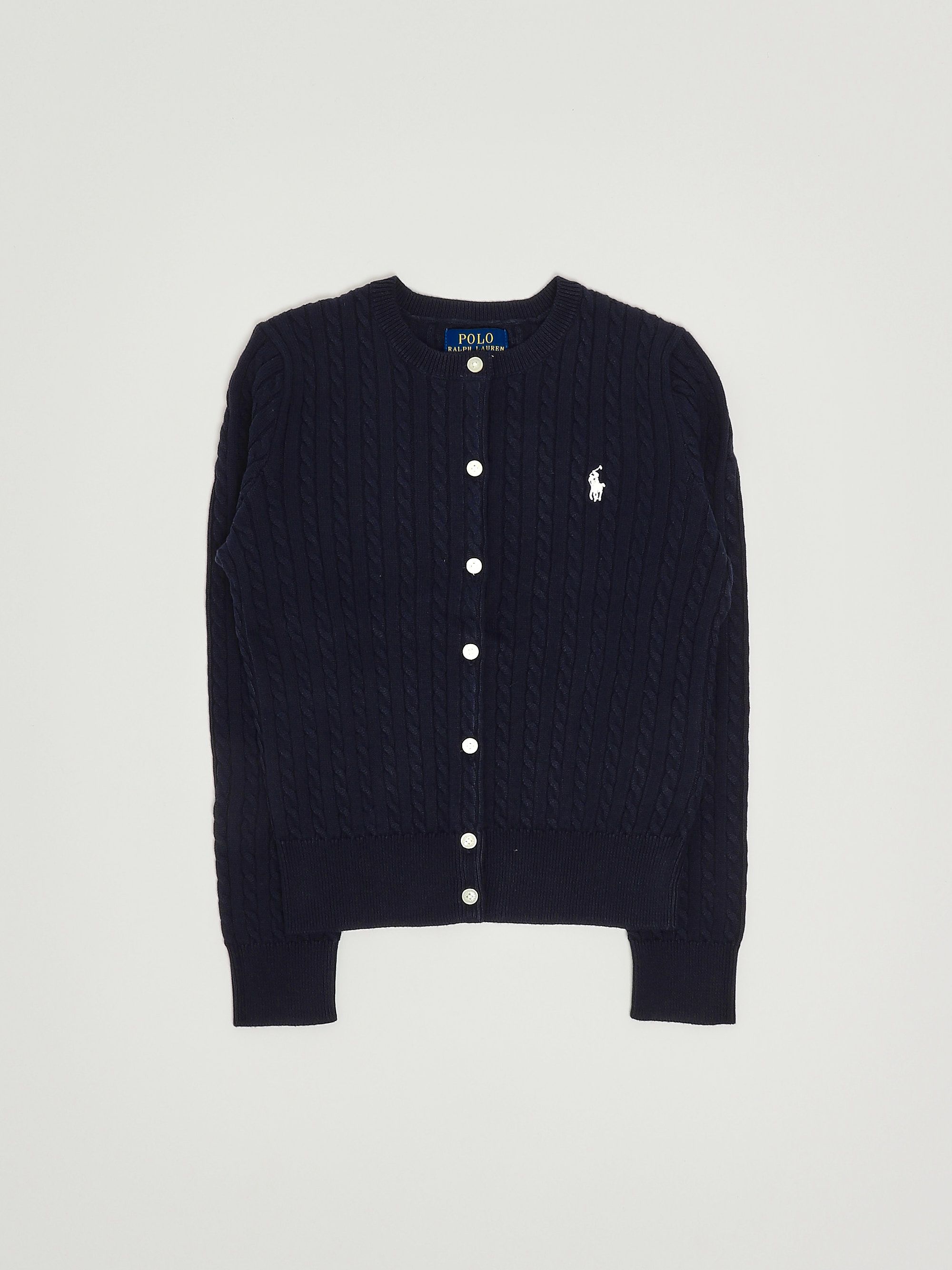 Cotton cardigan for girls 313543047 Blue | Caposerio.com