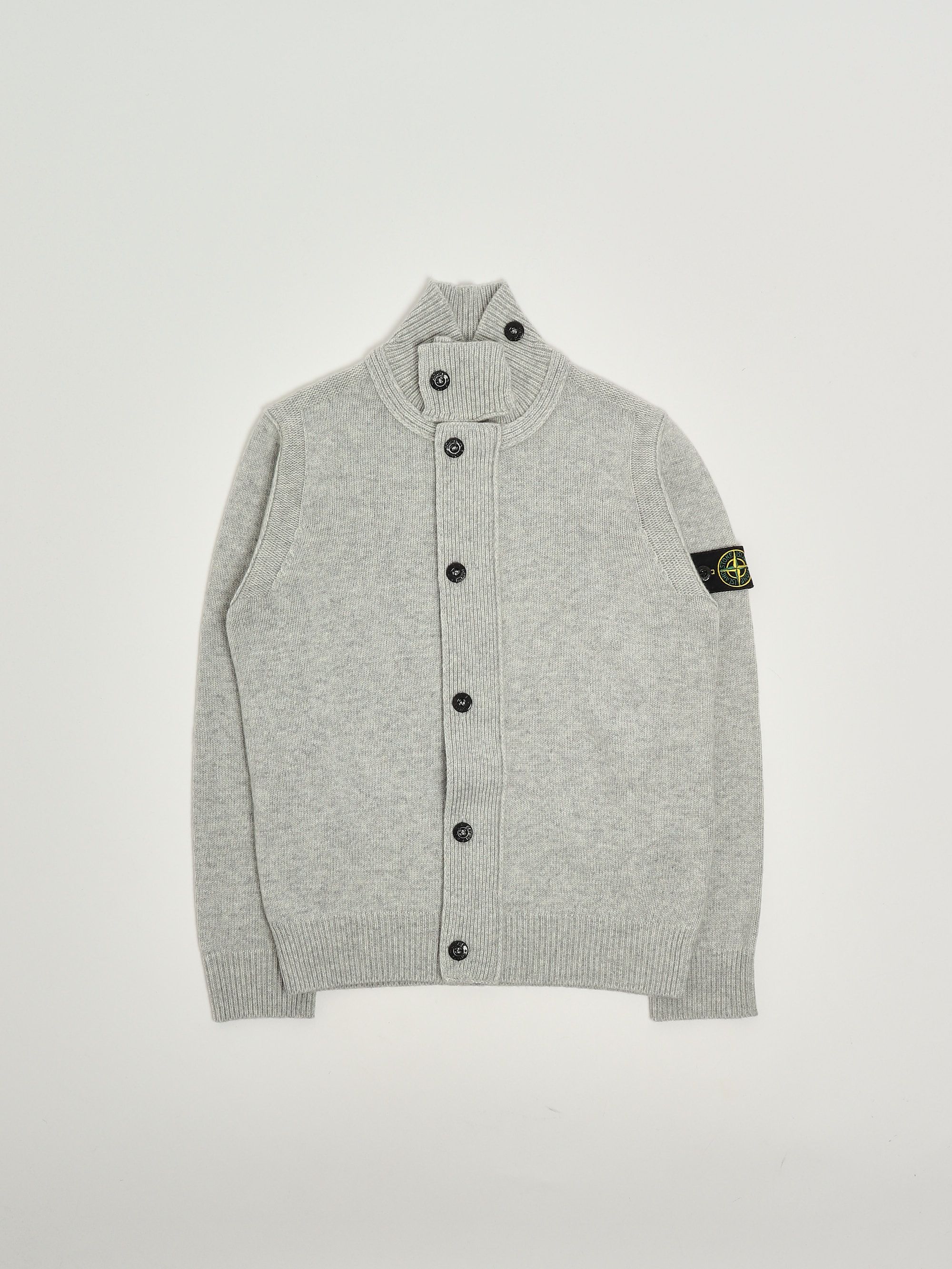 Cardigan bambino in misto lana e cashmere k2s165100003s00m1 Grigio ...