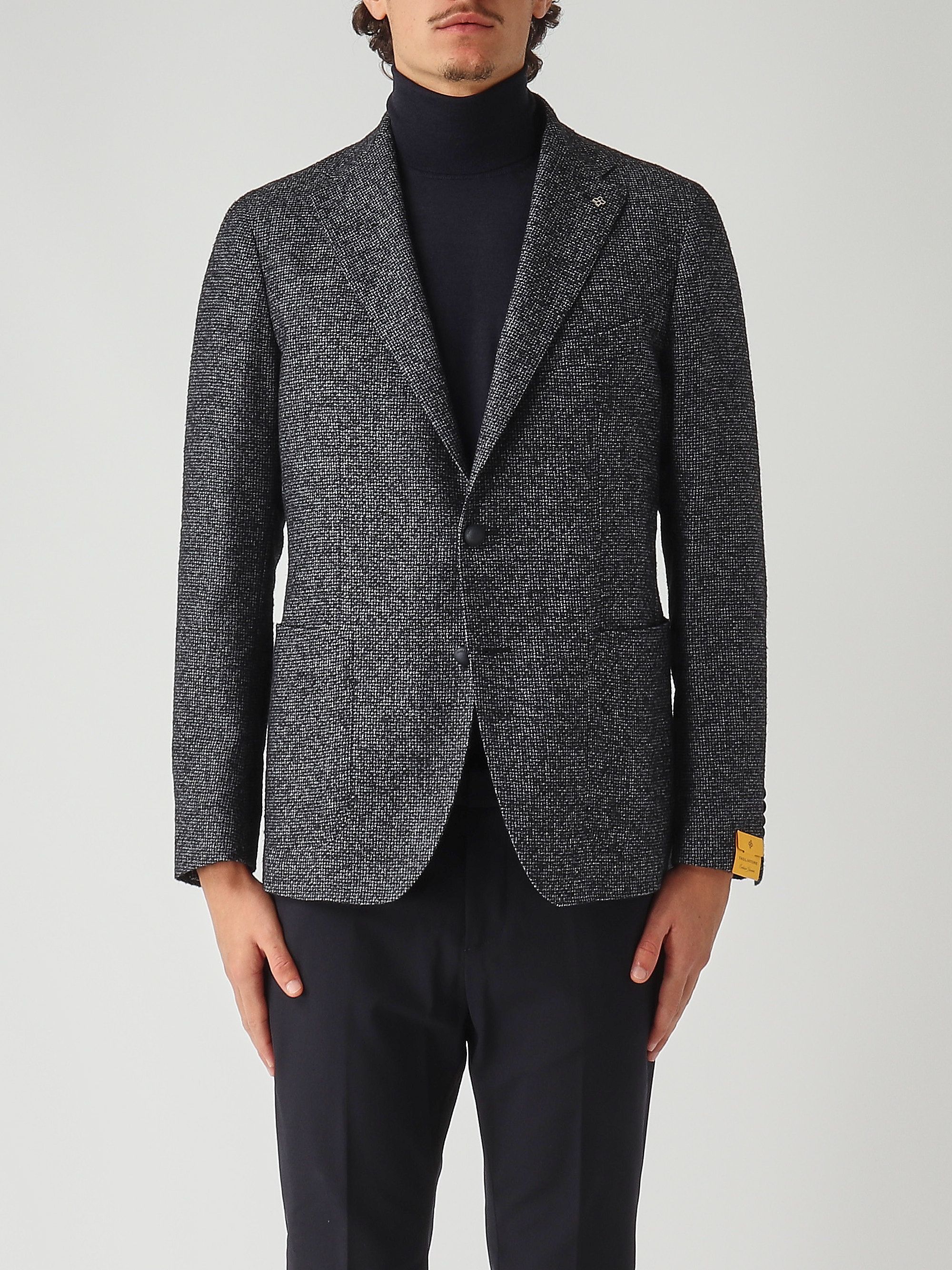Men's wool-blend jacket 1smc22kai340323u Blue-Grey | Caposerio.com