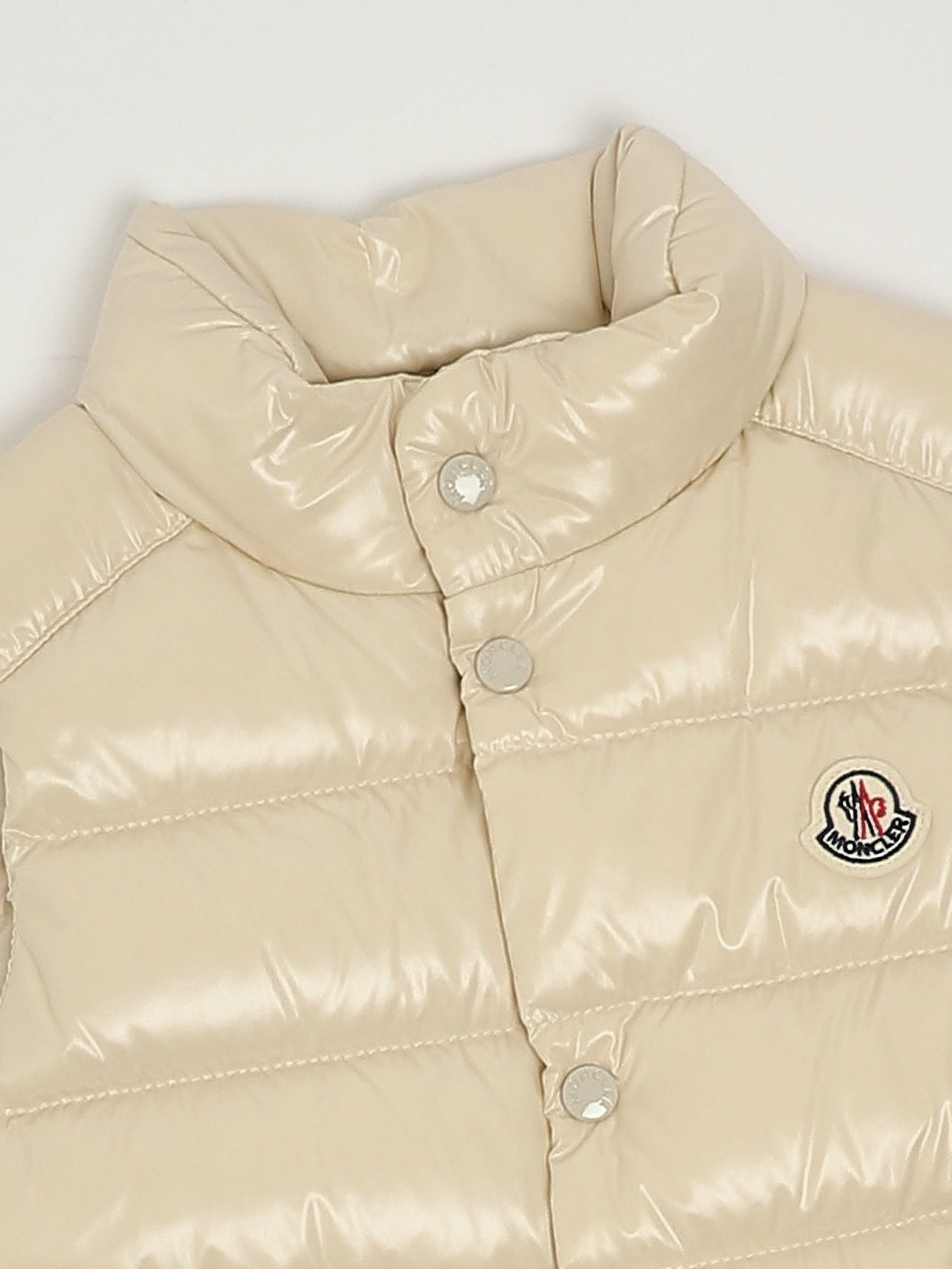 Gilet bambino Bernard in piuma k29511a00039597z8 Avorio | Caposerio.com