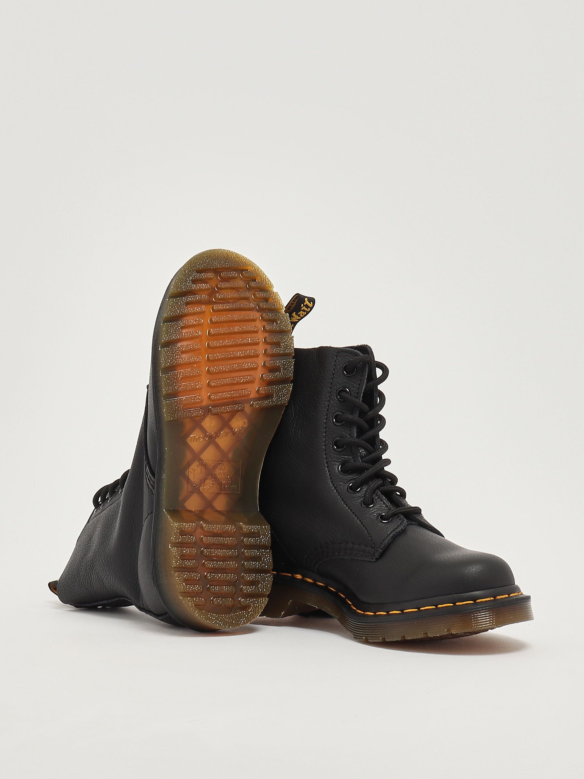 Anfibi donna 1460 Pascal in pelle 13512006 Nero | Caposerio.com