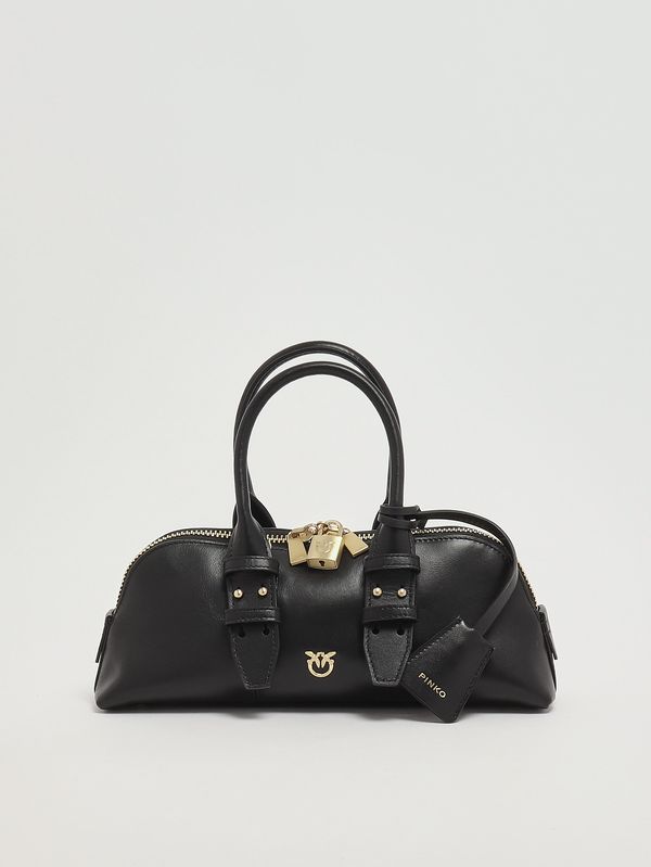 Pinko Borsa donna Escape in pelle - Nero | Caposerio.com