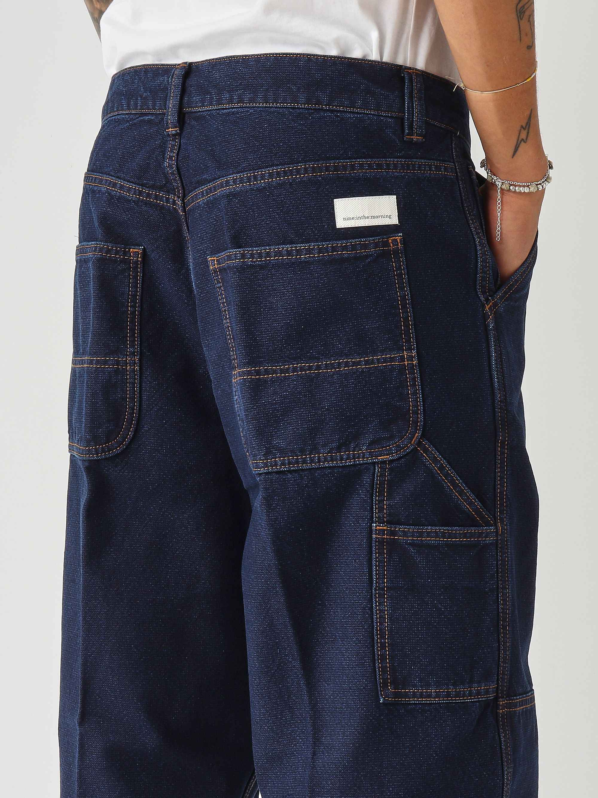 Nine in the morning Men's Pat cotton jeans - Denim Blue | Caposerio.com