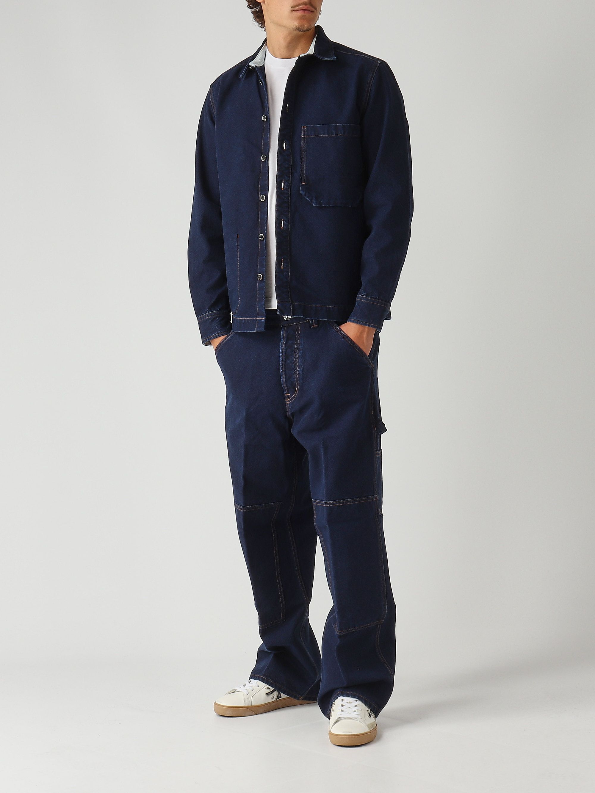Nine in the morning Men's Pat cotton jeans - Denim Blue | Caposerio.com