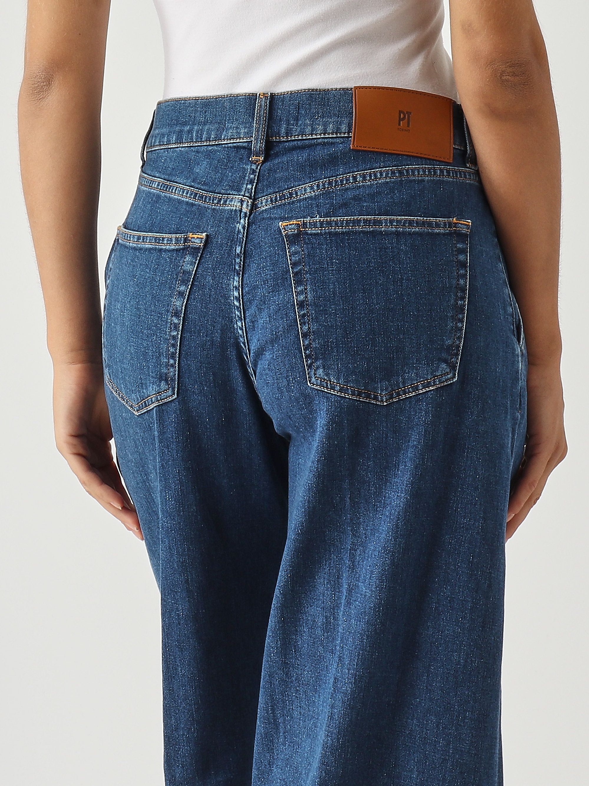 Jeans femme Poppy en coton stretch c1vppyz0ca5940 Denim Moyen ...