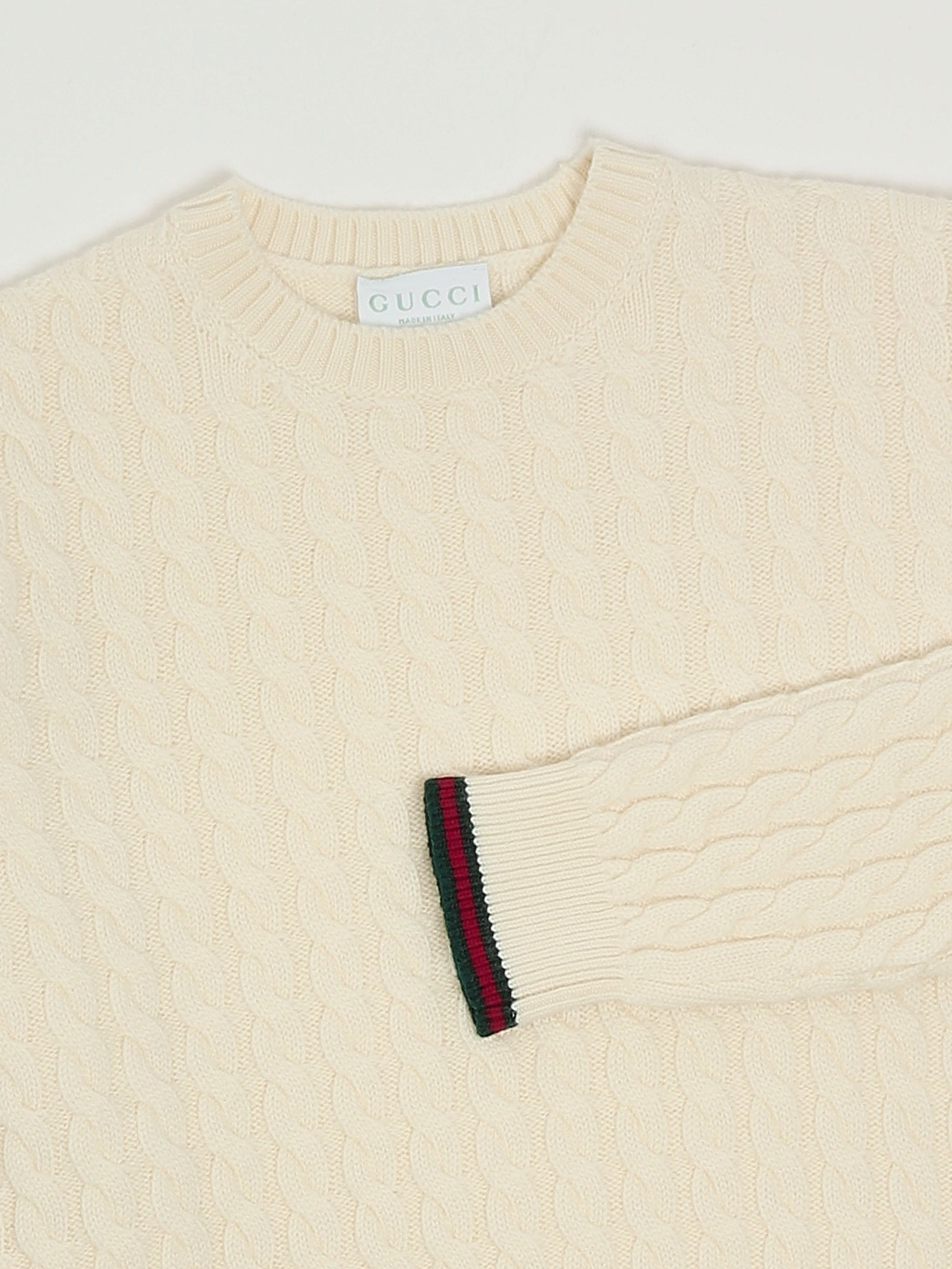 Maglia bambino in lana 823229xkewq Bianco | Caposerio.com