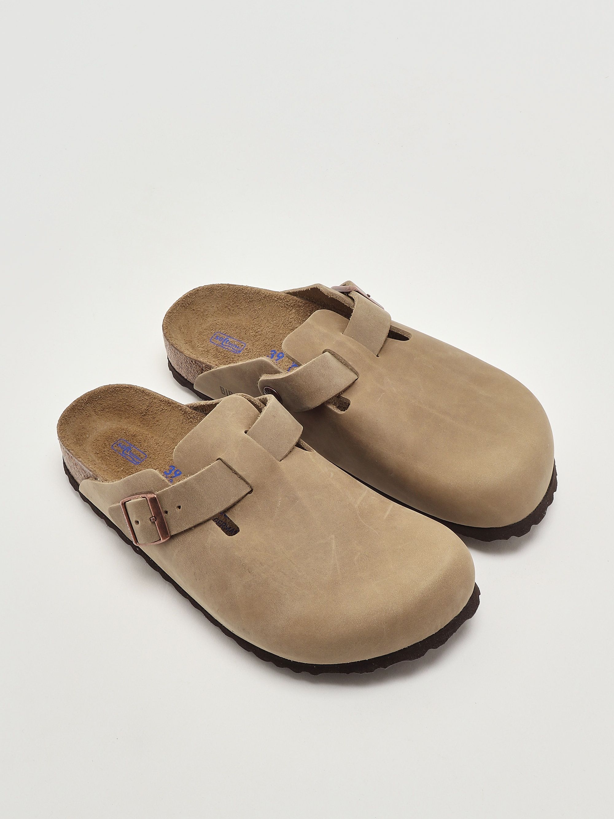Sandalo Boston SFB in pelle nabuk oliata 1019484 Tabacco | Caposerio.com