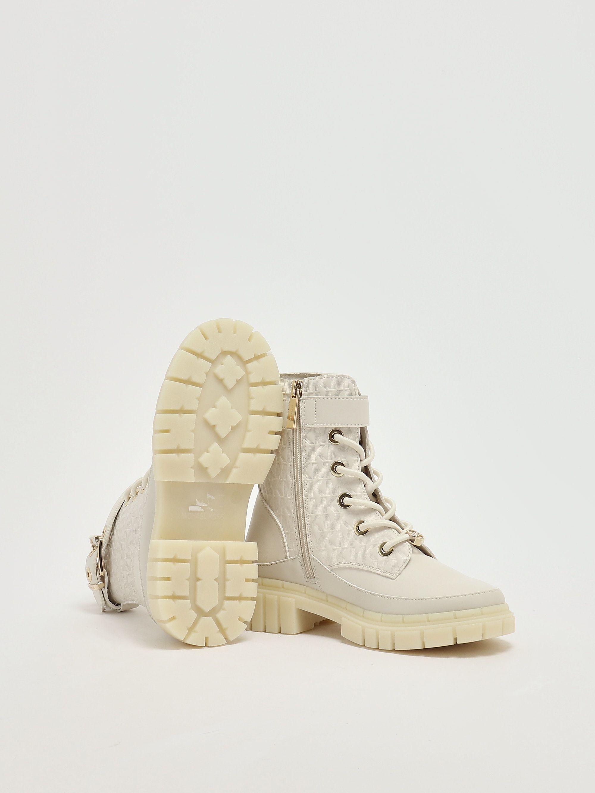 Anfibio bambina Colby in simil pelle mk02620 Vaniglia | Caposerio.com