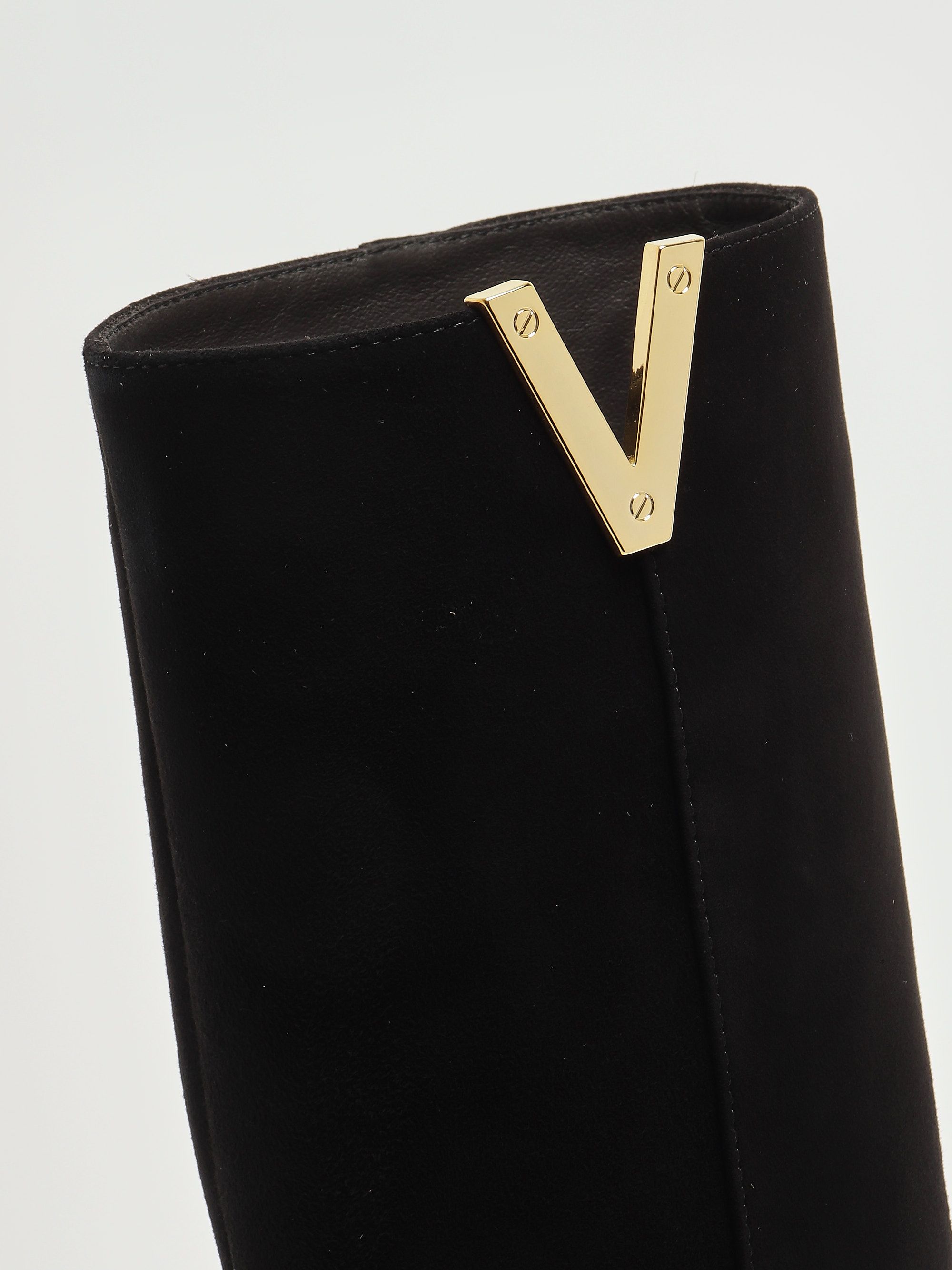 Stivale donna in suede 4447 Nero | Caposerio.com