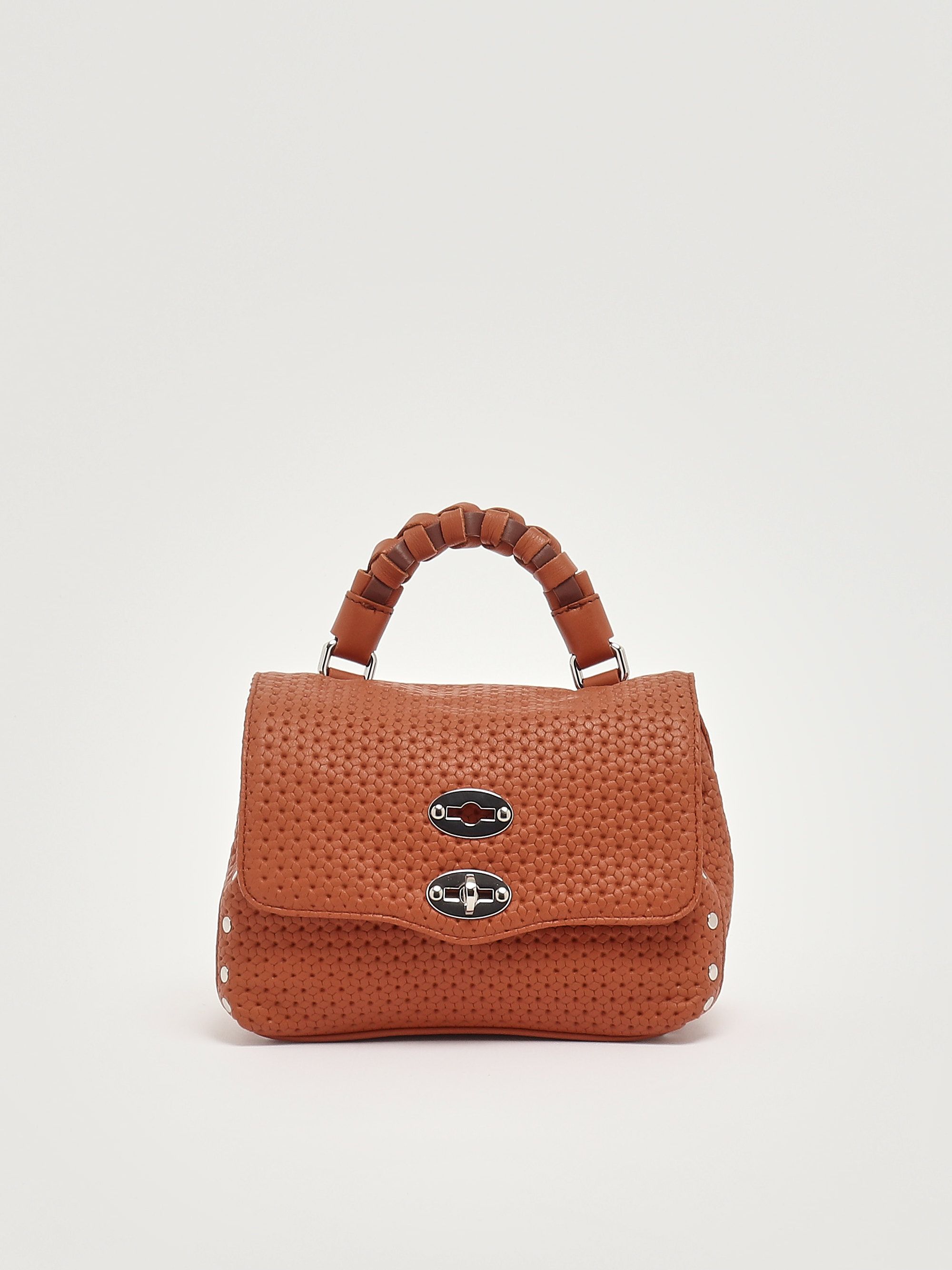 Women's Postina Casa Venissa Baby bag in laser-cut leather ...
